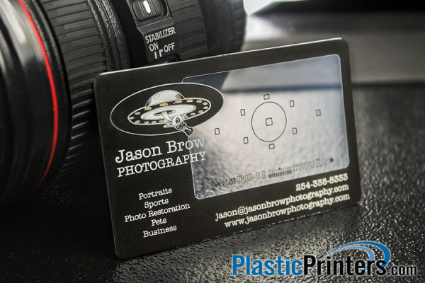 Stand Out with Clear Viewfinder Business Cards