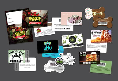 Gift Card Printing Options | Plastic Printers