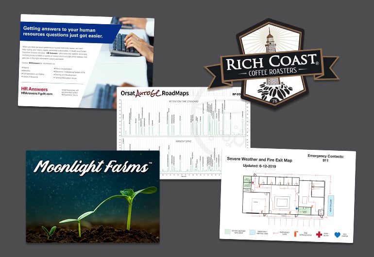 Custom Indoor Signage | Plastic Printers, Inc.