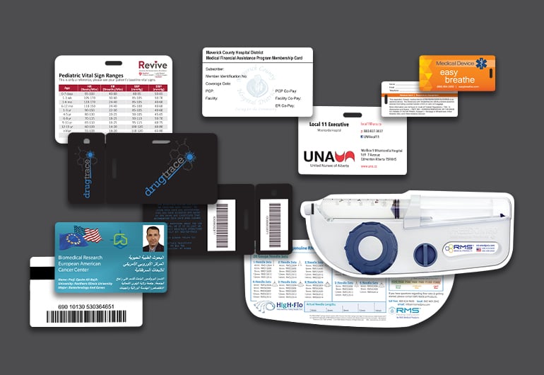 Medical Card Printing | Plastic Printers, Inc.