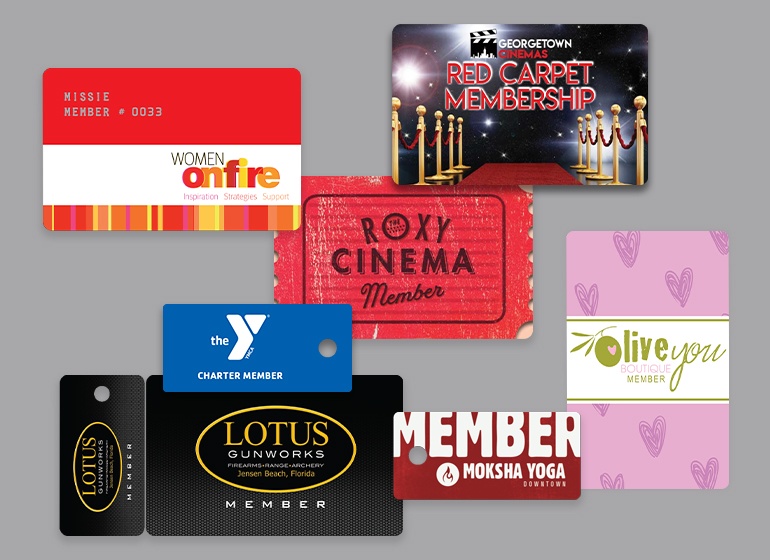 Plastic Membership Cards | Plastic Printers, Inc.