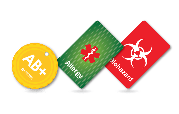 Blood Bank & Plasma Center - Blood Donor Card & Marketing Tools