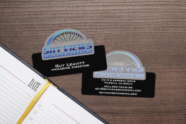 Clear Business Cards by Plastic Printers
