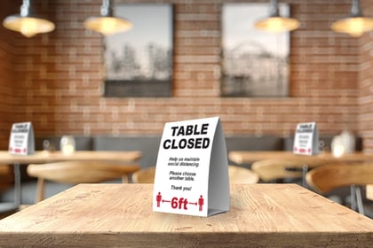 Keep Customers Safe with Social Distancing Signs