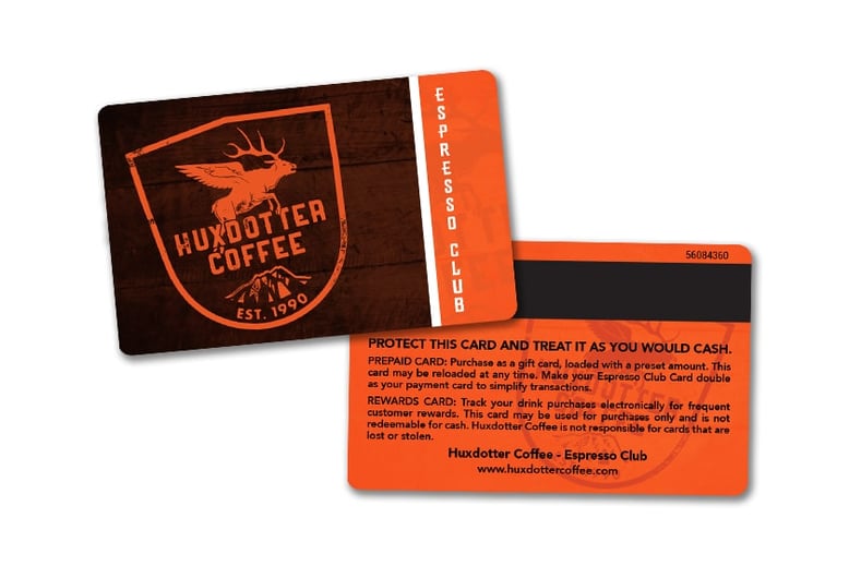 Reward Cards | Plastic Printers, Inc.