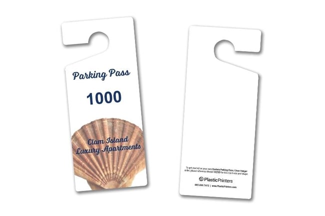 Parking Passes & Permits | Plastic Printers, Inc.