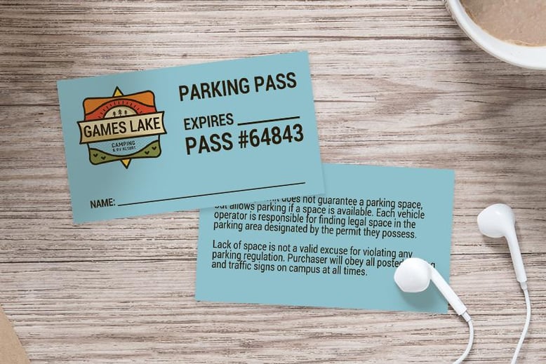 Parking Passes & Permits | Plastic Printers, Inc.