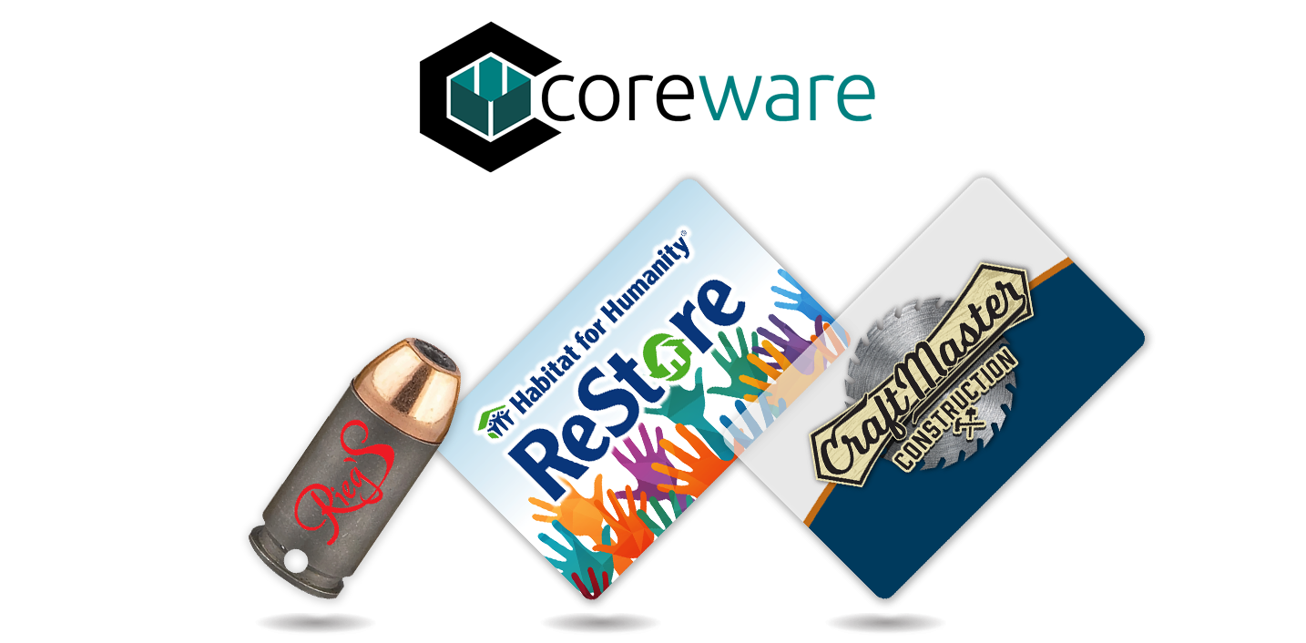 Gift Card & Membership Card Printing for Coreware