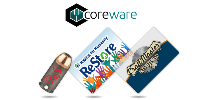 Gift Card & Membership Card Printing for Coreware