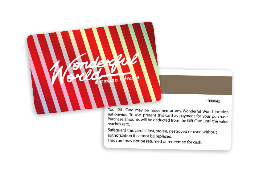 ZE POS Compatible Gift Cards