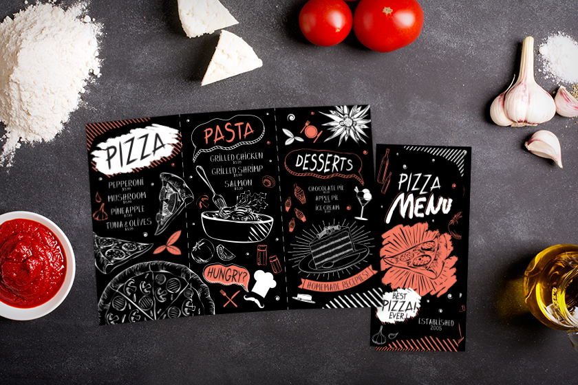 10 Amazing Custom Menu Design Examples