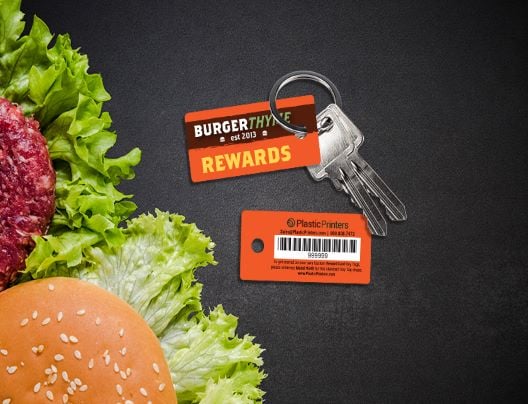 Custom Key Tags by Plastic Printers