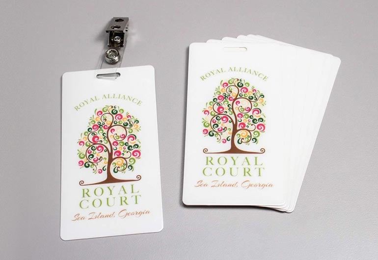 Custom Printed Door Access Passes | Plastic Printers, Inc.