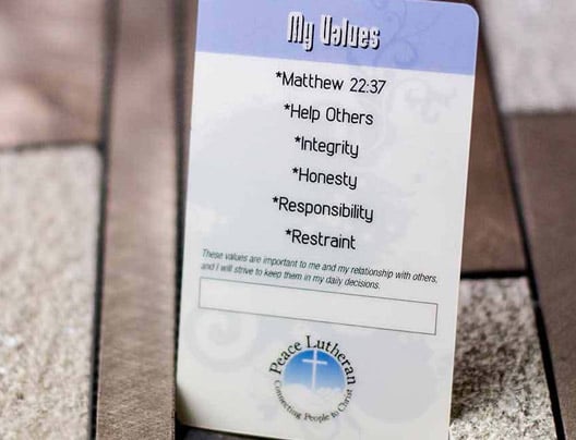 Custom Prayer Cards & Holy Cards | Plastic Printers, Inc.