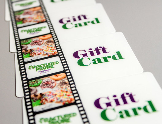 Plastic cards in any shape imaginable from Plastic Printers, Inc.