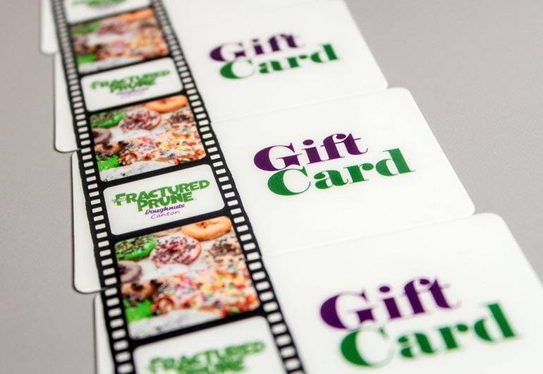 Custom Gift Cards by Plastic Printers, Inc.