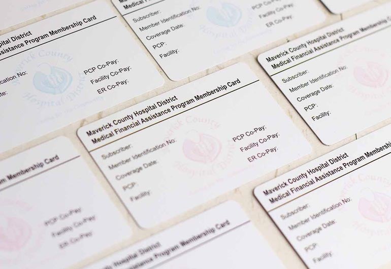 Medical Card Printing | Plastic Printers, Inc.