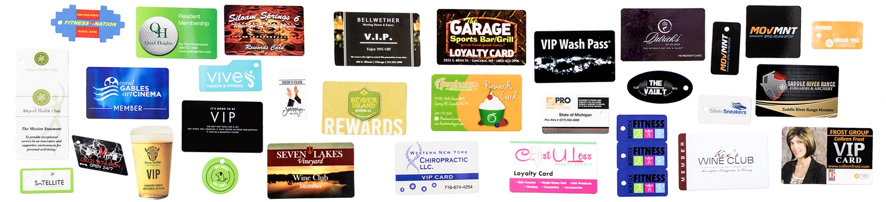 VIP Cards, Membership Key Tags and Custom Plastic Cards