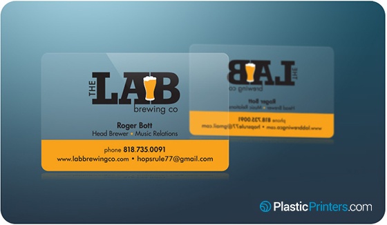 20 Plastic Business Card Designs That Impress