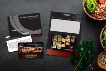 Custom Gift Cards by Plastic Printers