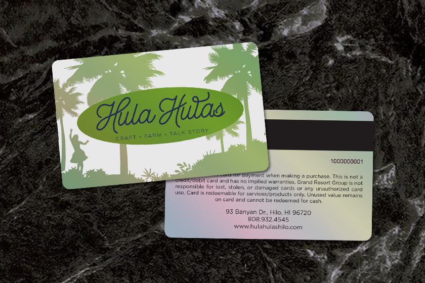 Custom Gift Cards by Plastic Printers