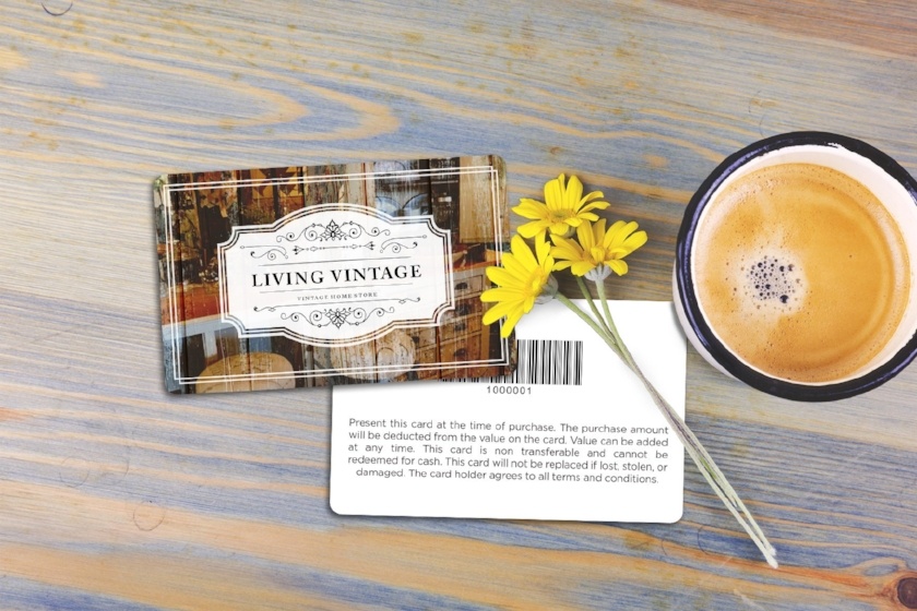 Gift Card Printing for Traxia POS Software