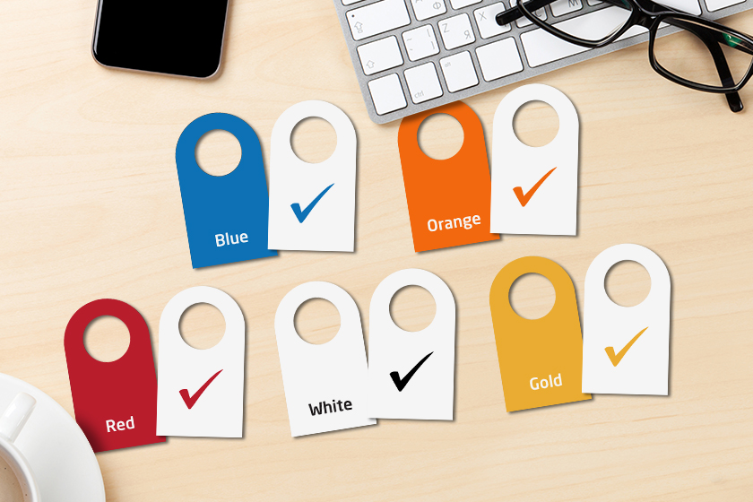 Colored Section Tags