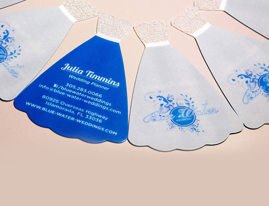 Custom Shapes | Die Cut Business Cards | Plastic Printers, Inc.